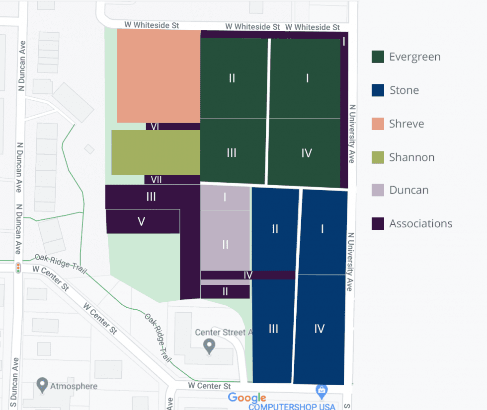 Map|Evergreen Cemetery